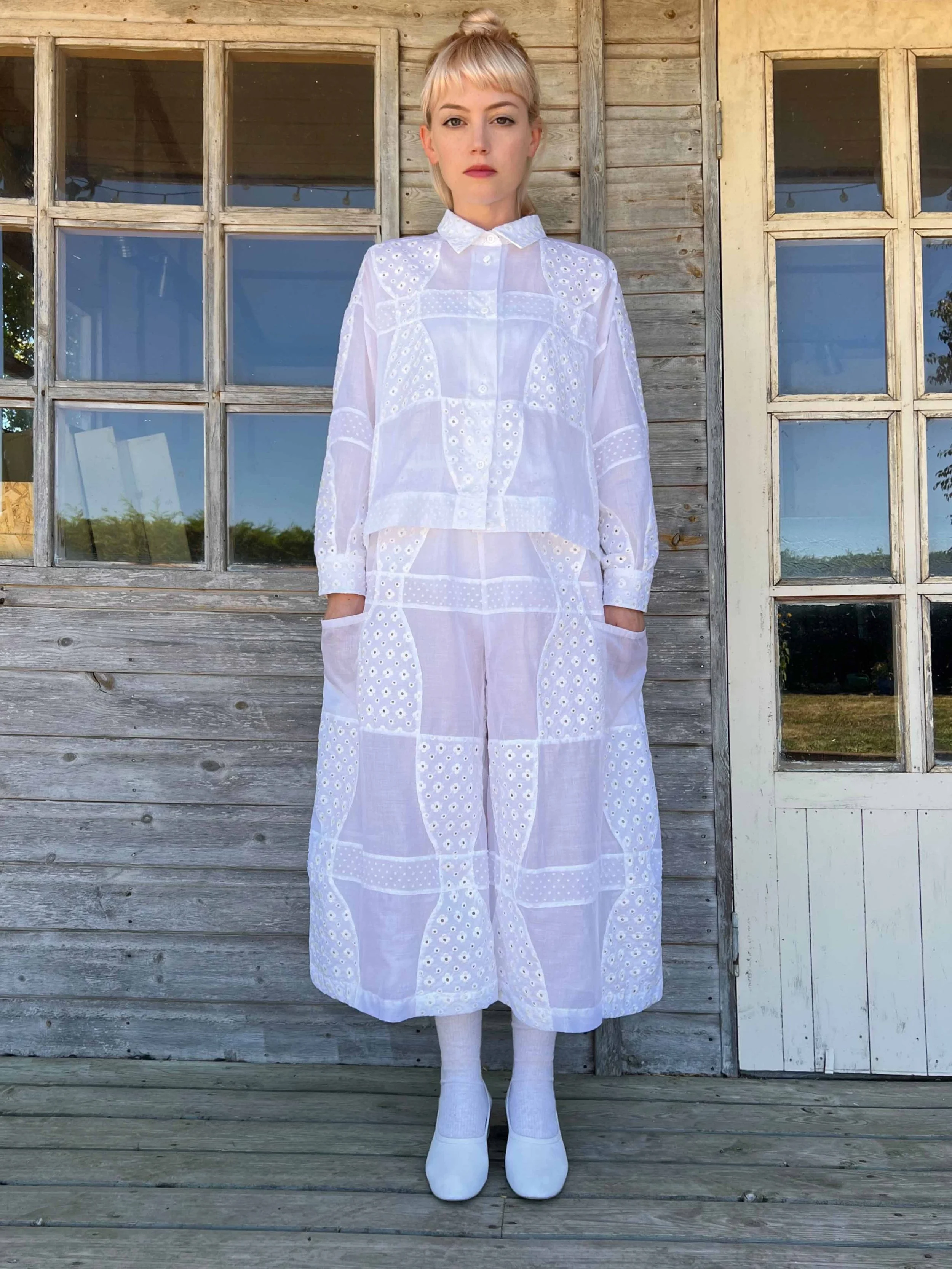 Bow Patchwork Trousers - Downloadable PDF sewing Pattern — R O B E R T ...