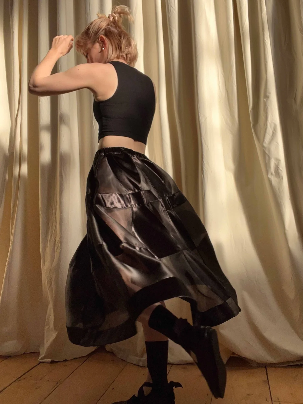 Bow Patchwork Skirt - Downloadable PDF sewing Pattern — R O B E R T S ...