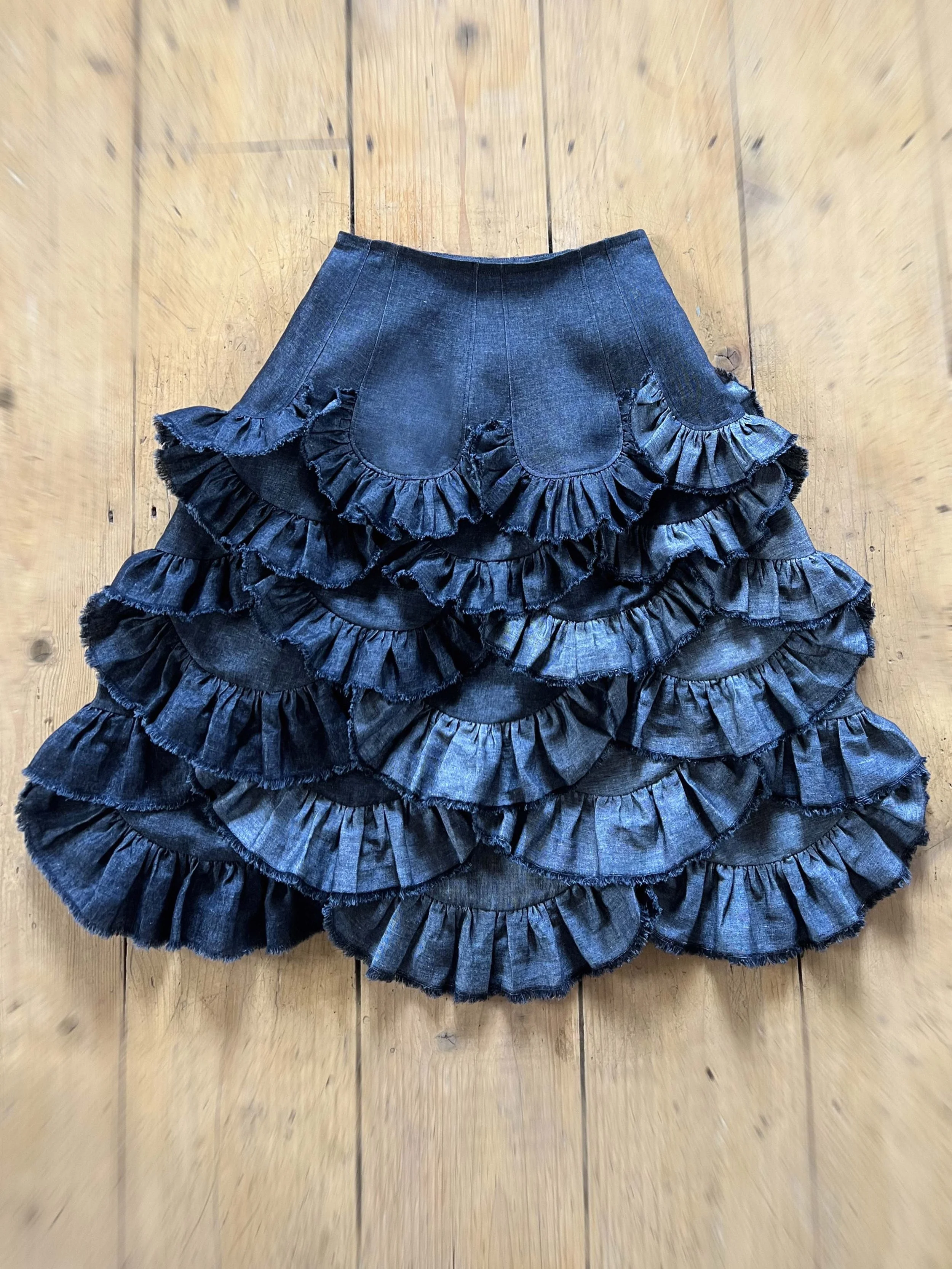 Infinity Ruffle Skirt - Downloadable PDF sewing Pattern — R O B E R T S ...