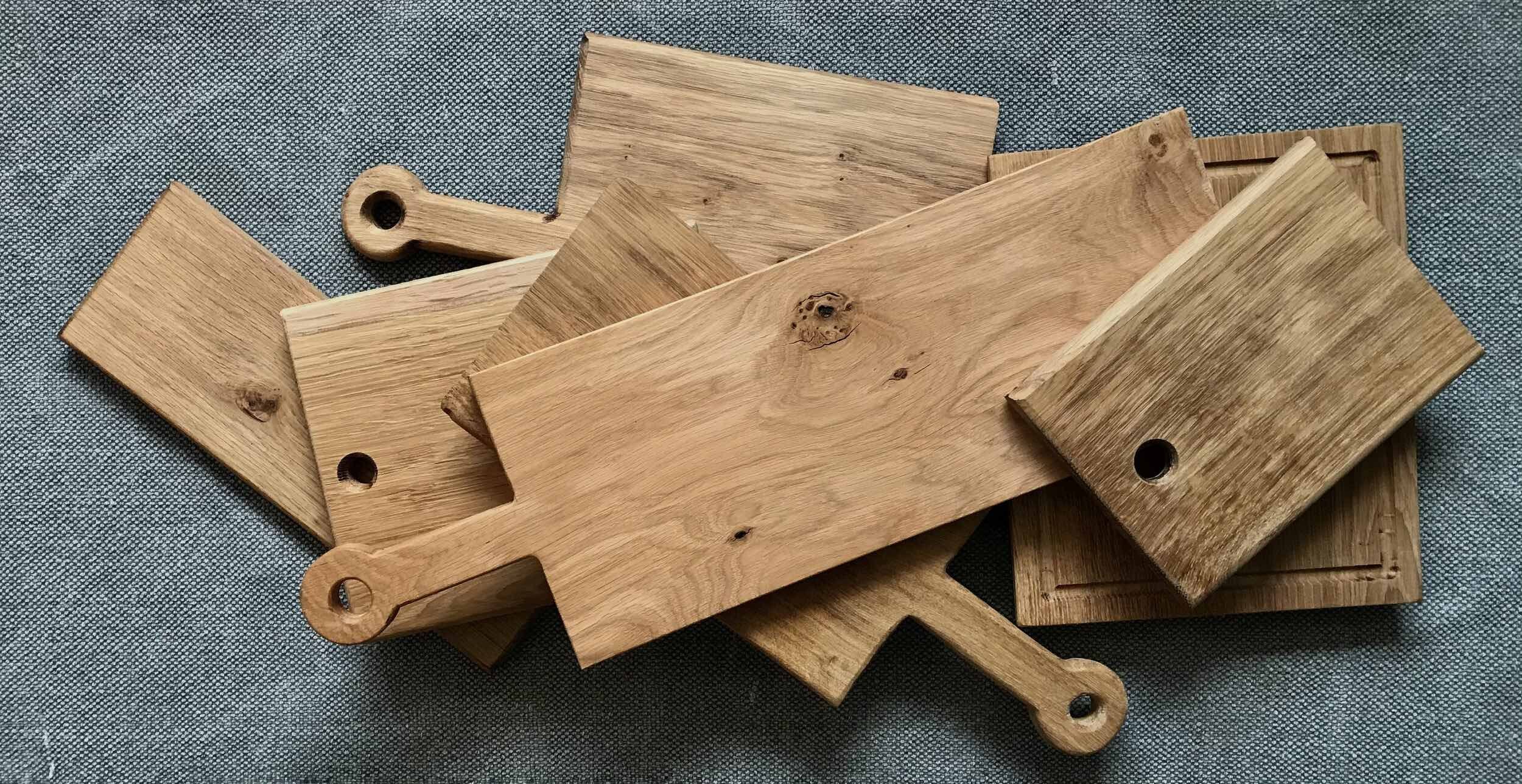 RoughStuff Oak Handcrafted Chopping Boards | Made In Prison