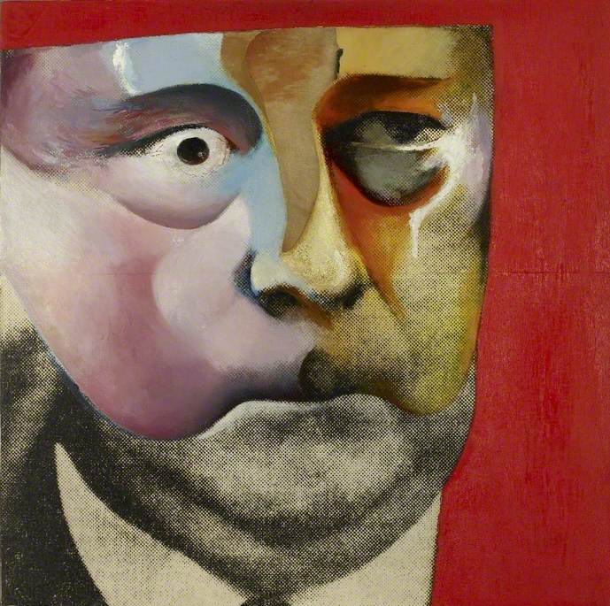 Hugh Gaitskell as a Famous Monster of Filmland by Richard Hamilton ...