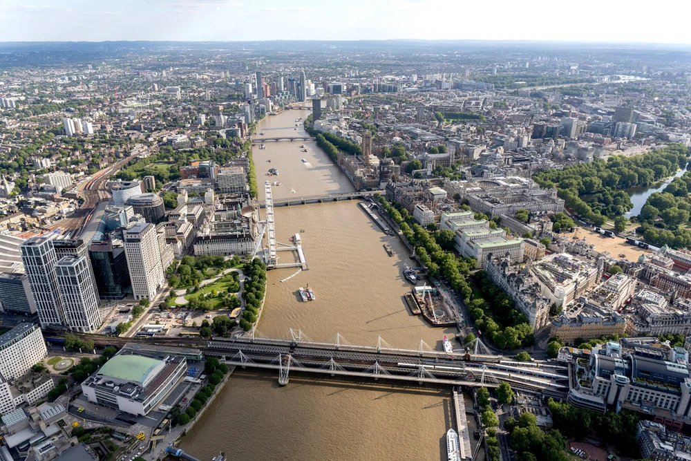 Aerial Delights: Capturing the Vibrant Beauty of London from Above ...