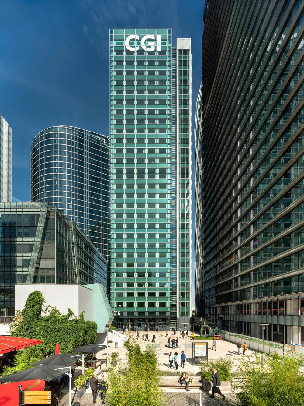 CGI Tower - 17 Place des Reflets, Courbevoie, Paris — Architectural ...
