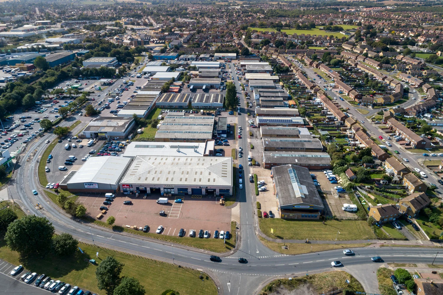 Trinity Trading Estate from above — Architectural, Aerial & Interior ...