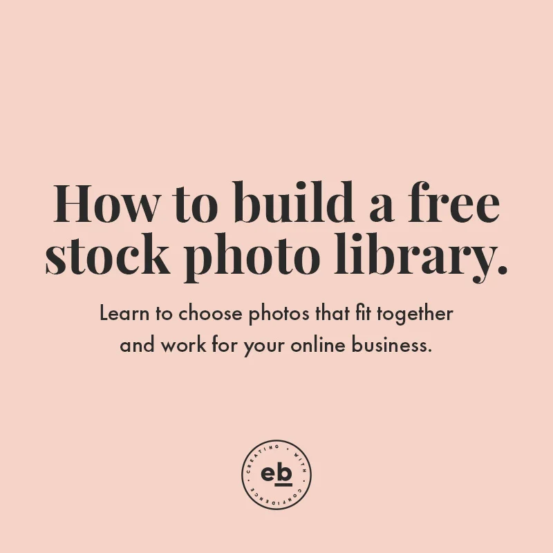 How to build a library of free stock photos for your online business ...
