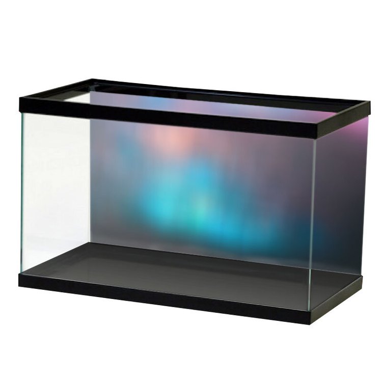 Soft Color Riverside Background — Aquarium Vinyl