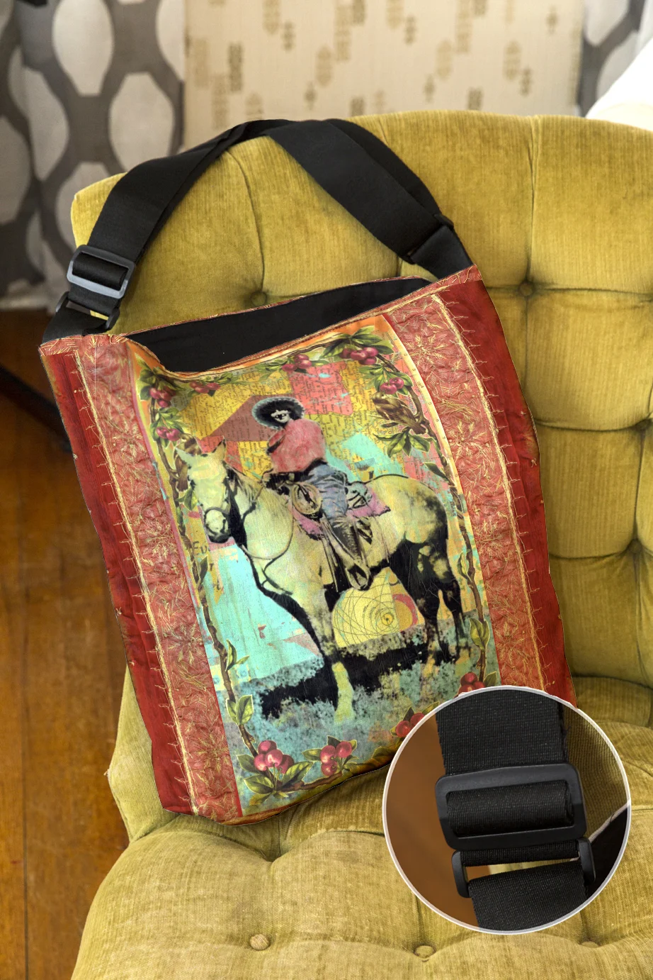 Cowgirl Adjustable Tote Bag — Tamara Ruiz