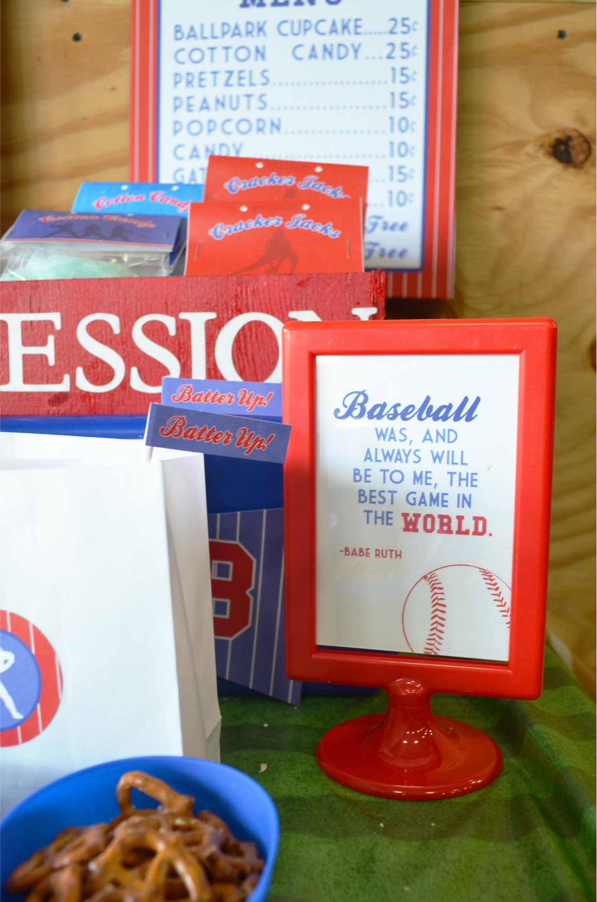 BASEBALL PARTY — Nestling Design