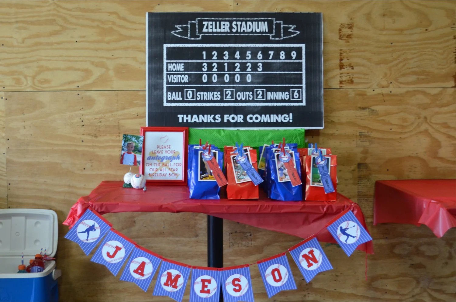 BASEBALL PARTY — Nestling Design