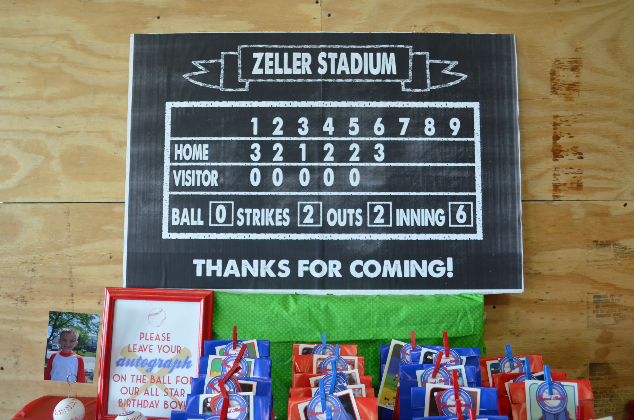 BASEBALL PARTY — Nestling Design