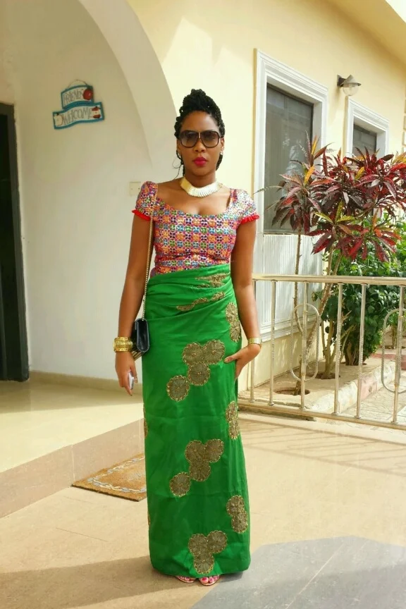 Traditional Nigerian wrapper — Enma & I