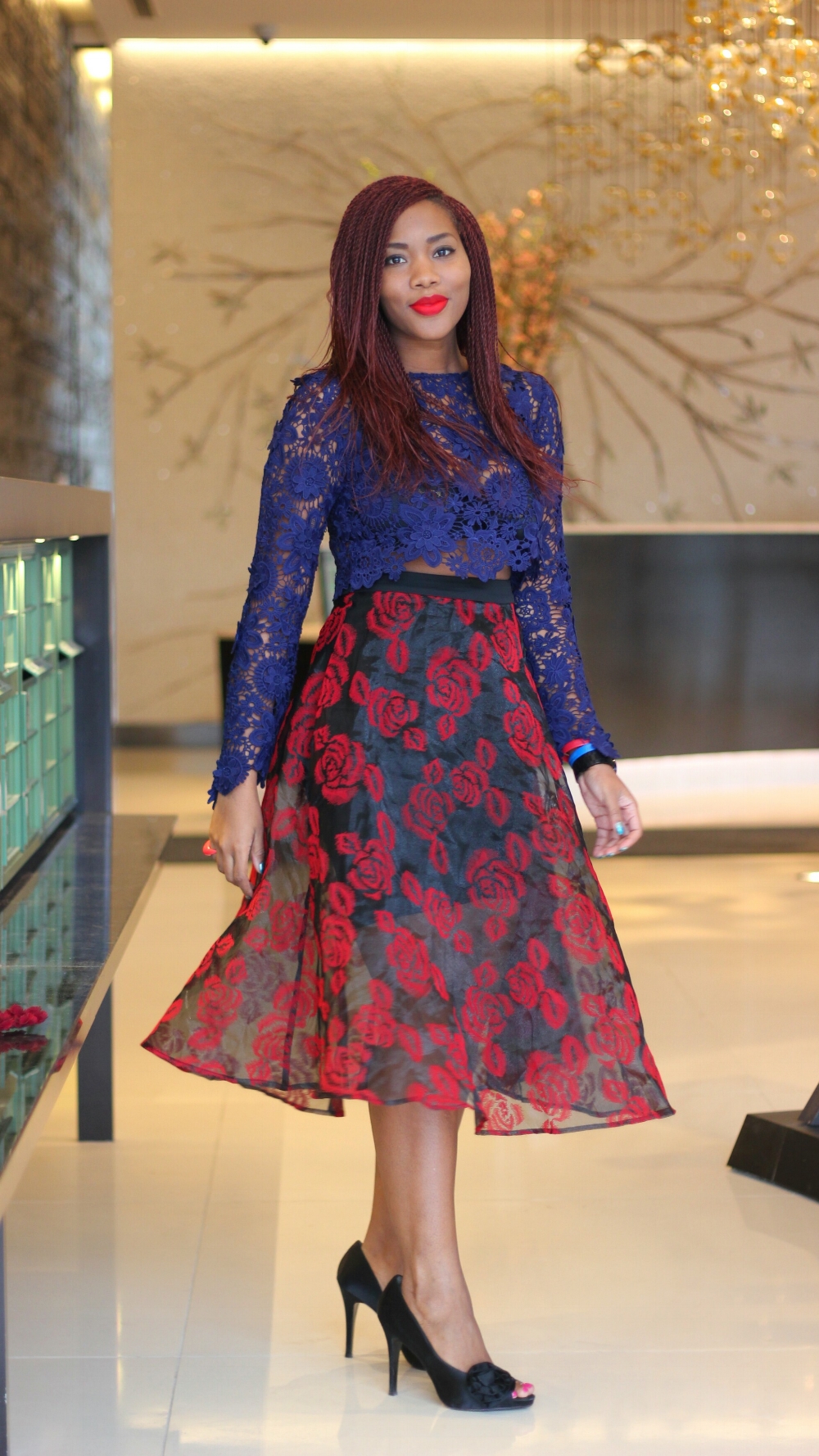 A rose petal outfit for Valentine's Day — Enma & I