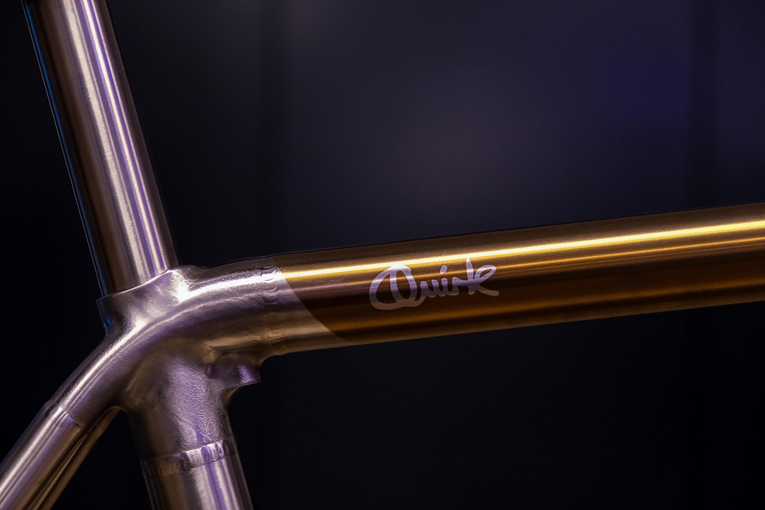 TITAN | Modern Titanium Road Bike — Quirk Cycles | Custom Steel and ...