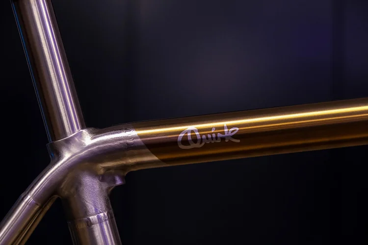 TITAN | Modern Titanium Road Bike — Quirk Cycles | Custom Steel and ...