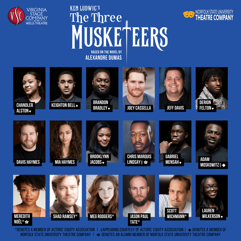 The Three Musketeers — Virginia Stage Company