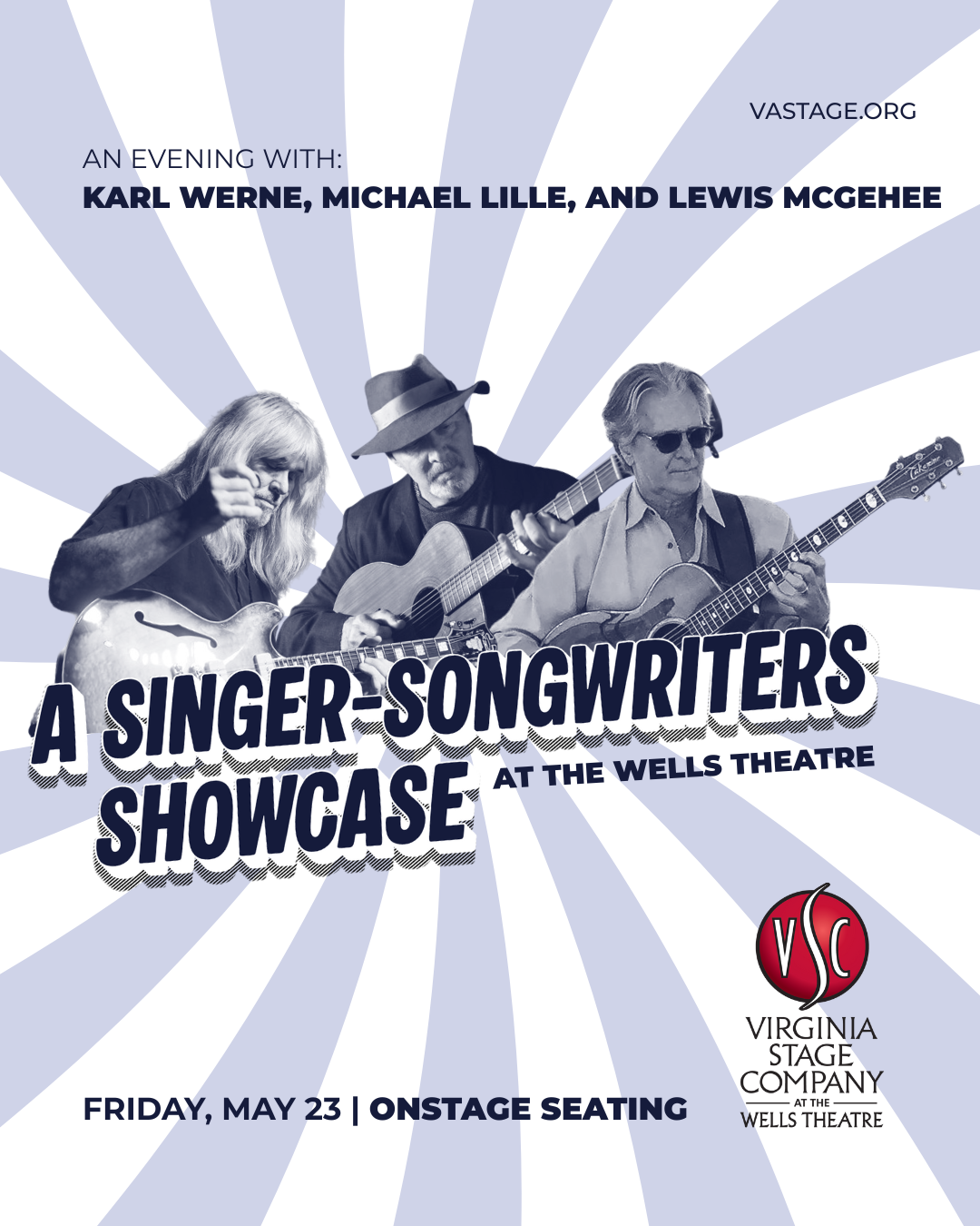 A Singer-Songwriters Showcase | An Evening with Karl Werne, Michael ...