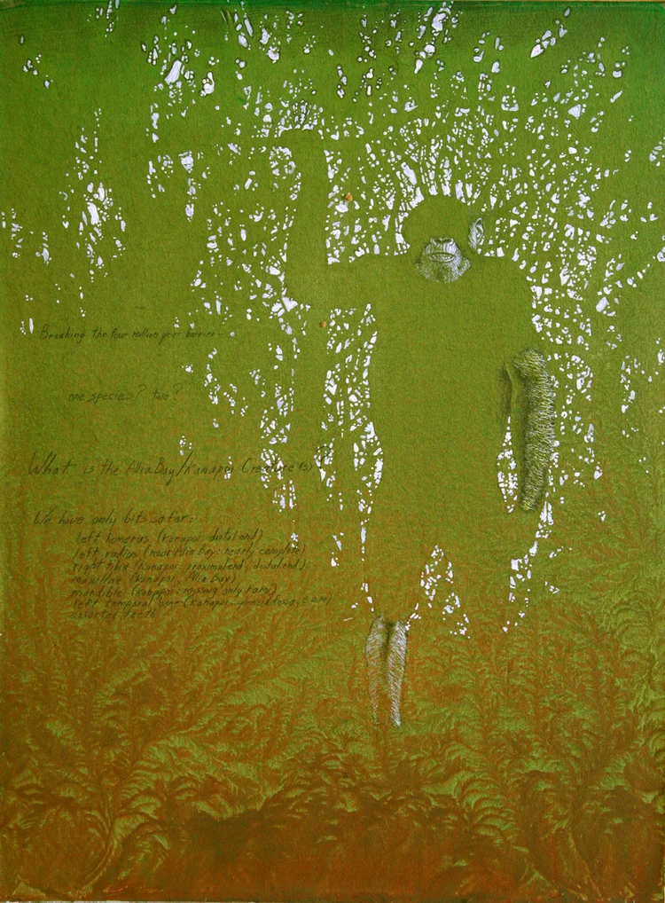 Australopithecus anamensis — John Gurche