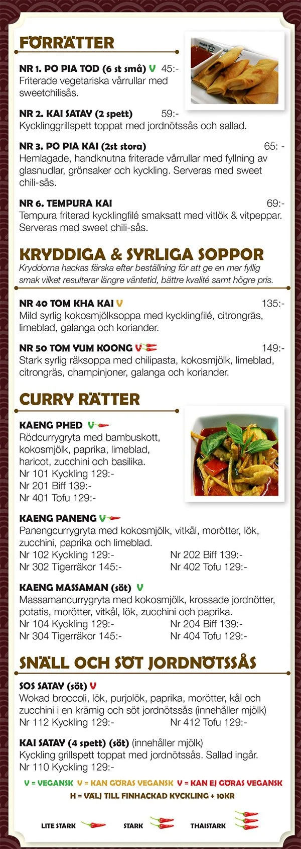 TakE AwaY — Bangkok Kitchen Thai restaurang / Take away