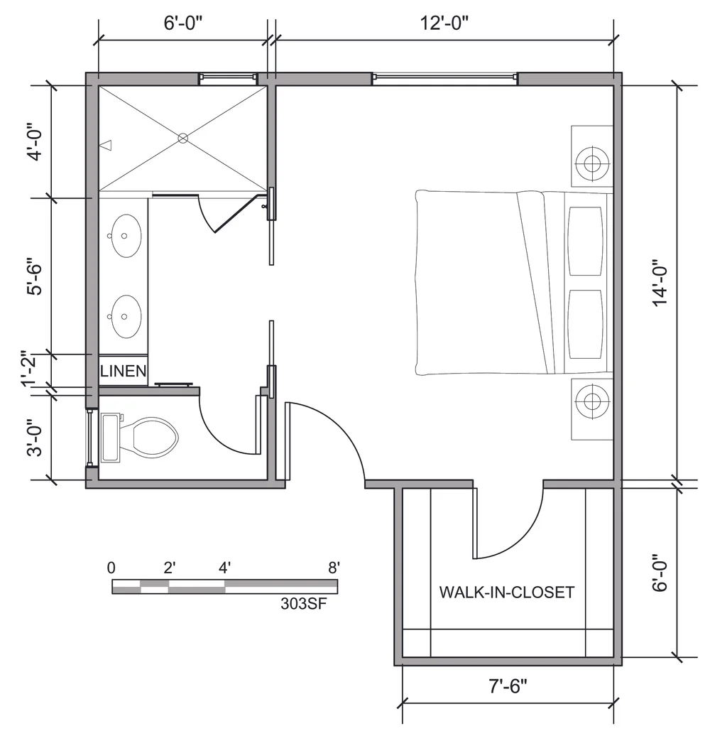 Wascha StudiosMASTER SUITE PLANS
