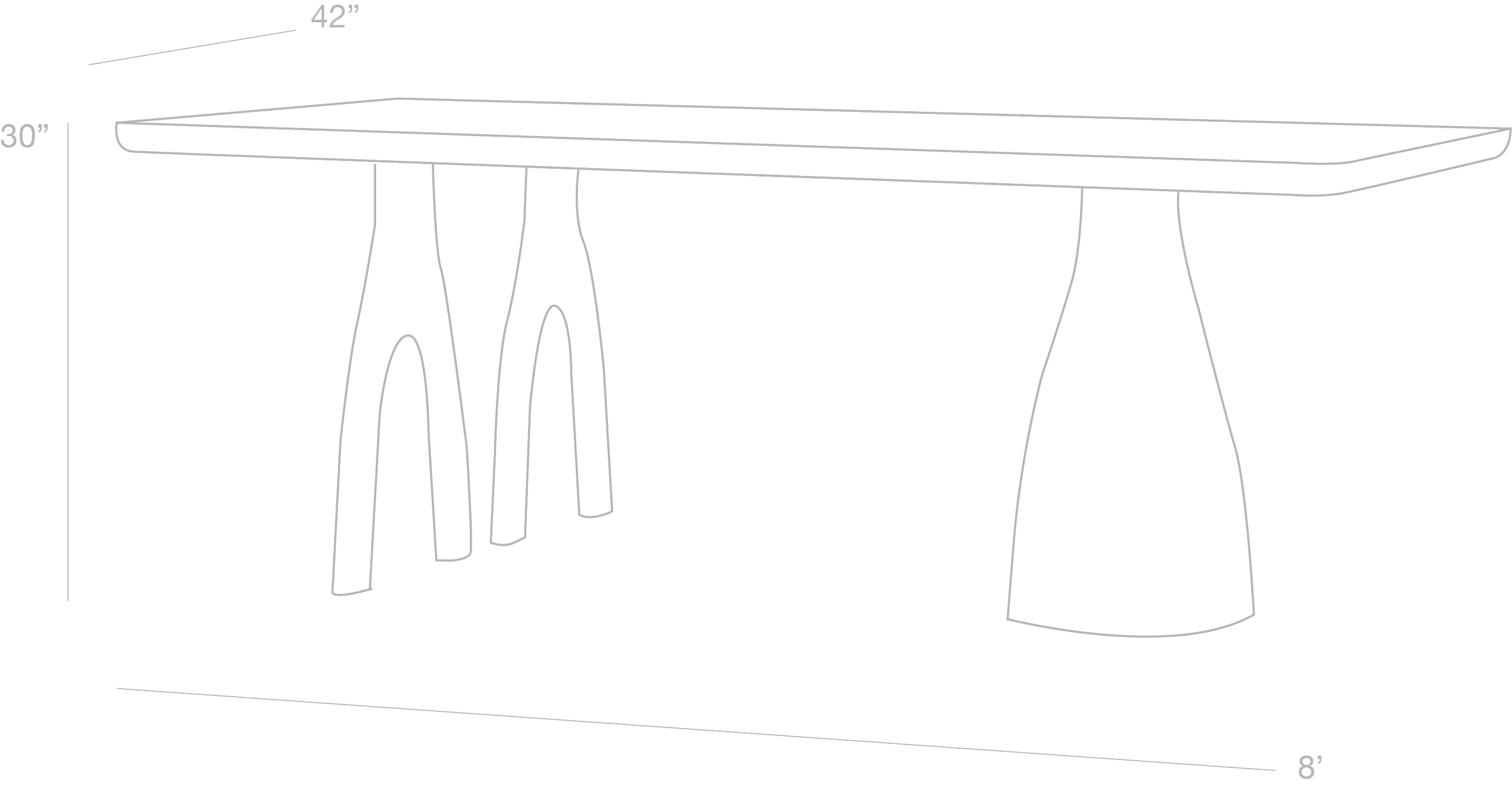 Mezcal Dining Table — SinCa Design