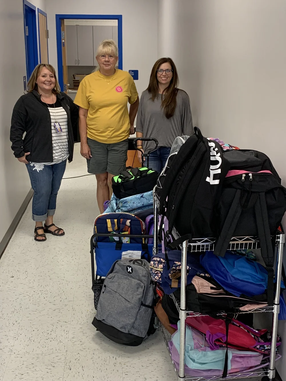 A New Record: 2021 Back Pack Drive Provides 60 Backpacks to Local ...