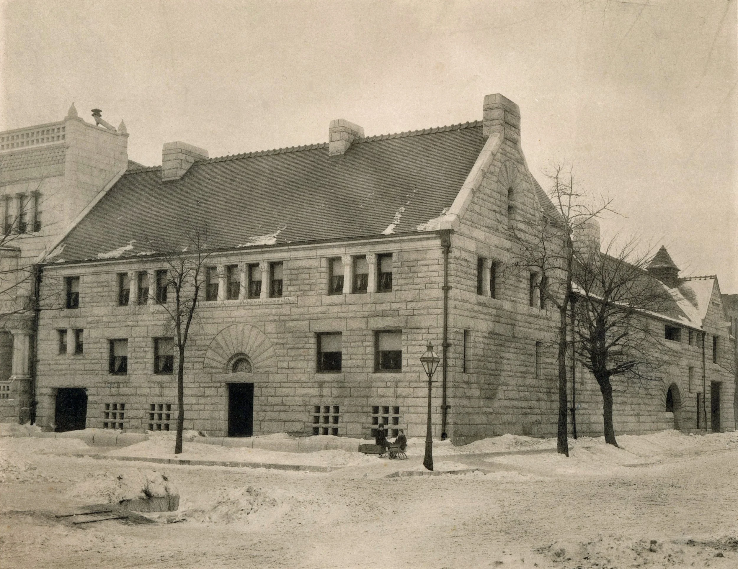 Exterior from Inland Architect — Glessner House