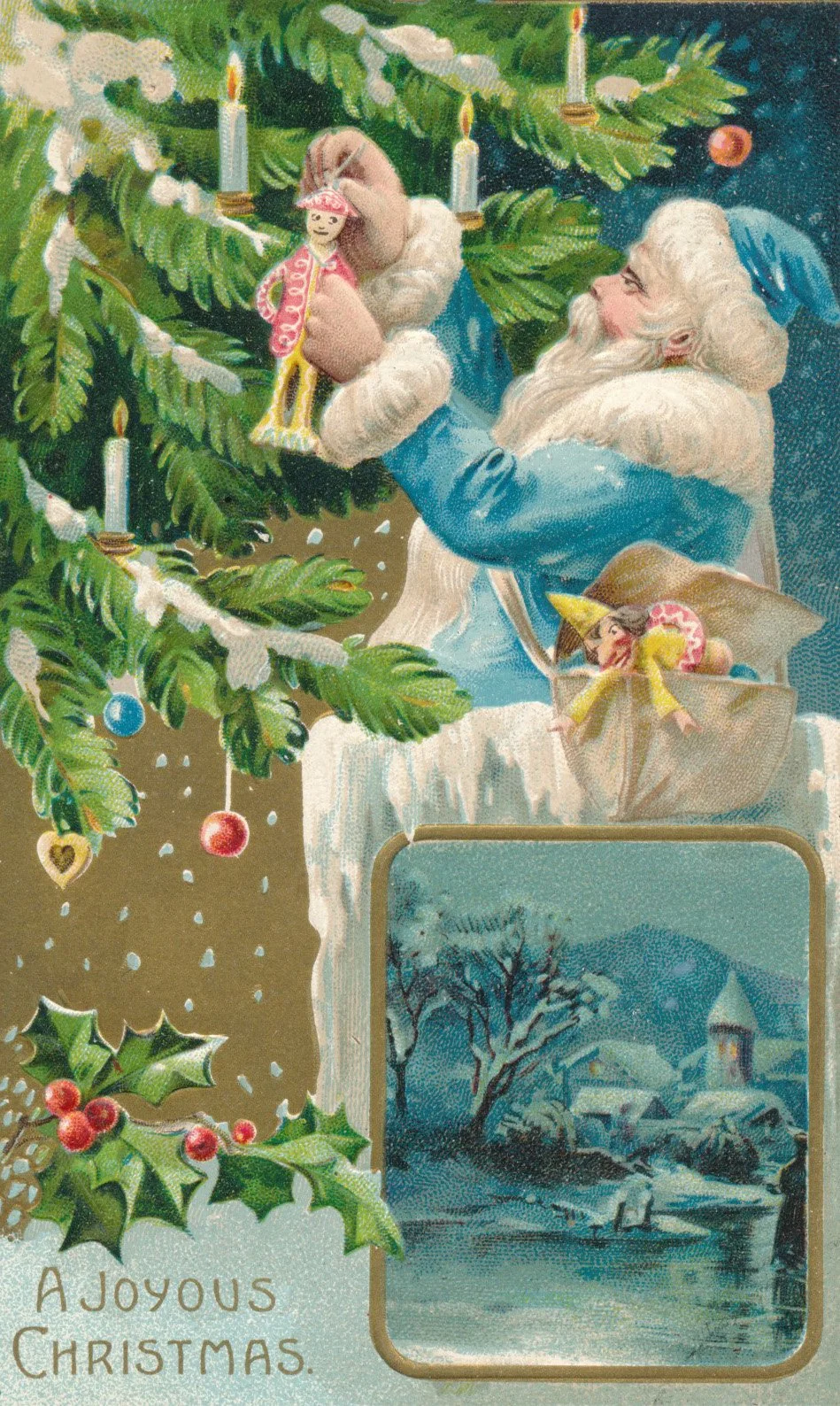 Christmas postcard — Glessner House