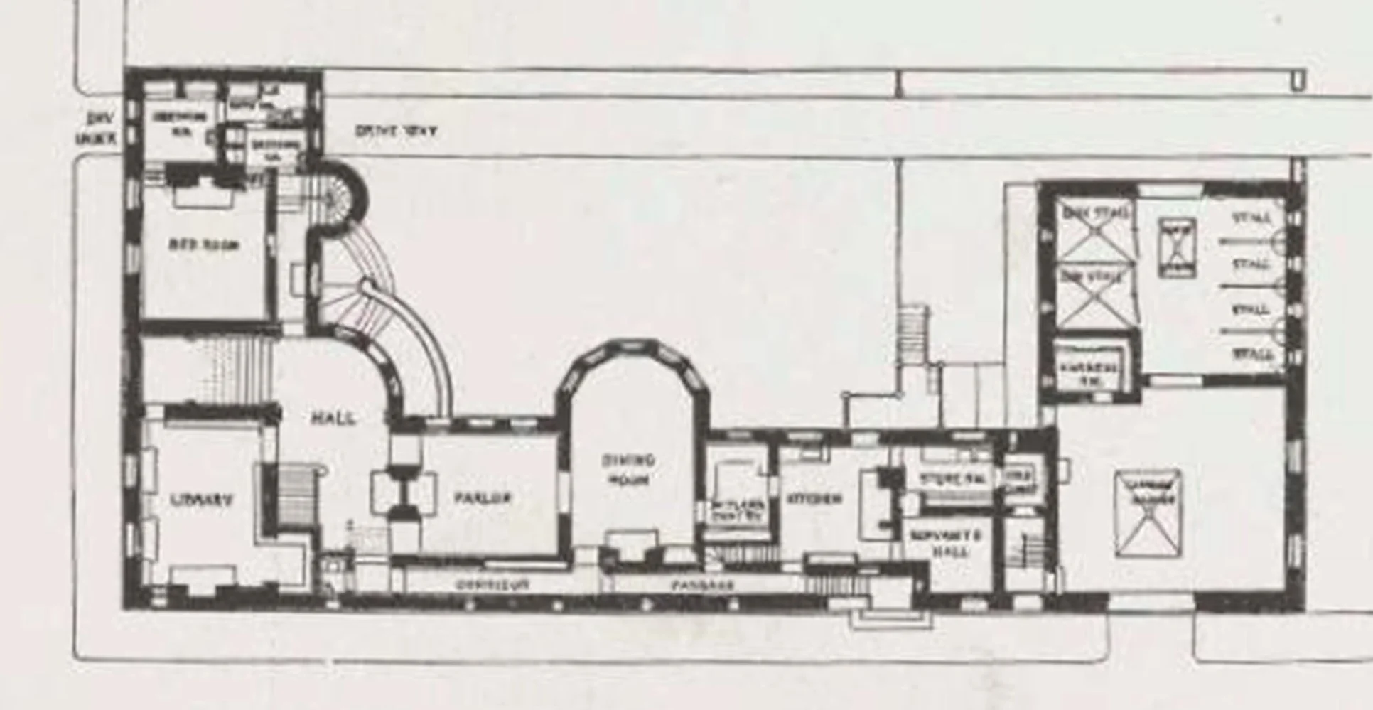 Glessner House Plan