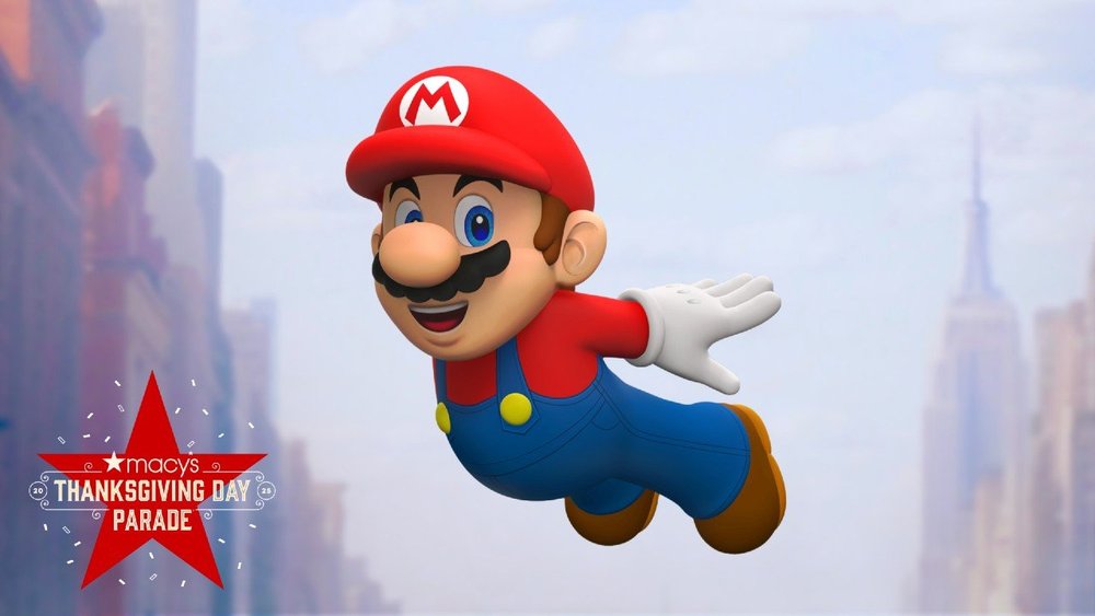 Mario Gets 40th Anniversary Balloon For Macy's Thanksgiving Day Parade ...