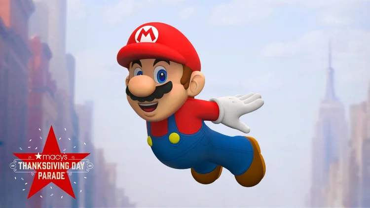 Mario Gets 40th Anniversary Balloon For Macy's Thanksgiving Day Parade ...
