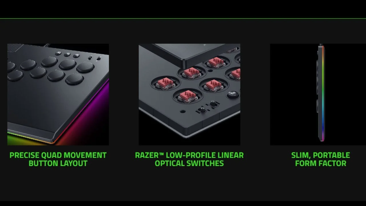 Razer Unveils Their All-New Arcade Controller The RAZER KITSUNE ...