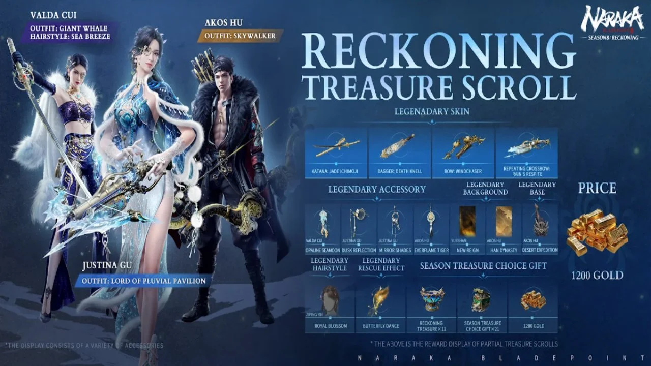 Long Awaited Season 8: Reckoning of NARAKA: BLADEPOINT Drops — GameTyrant