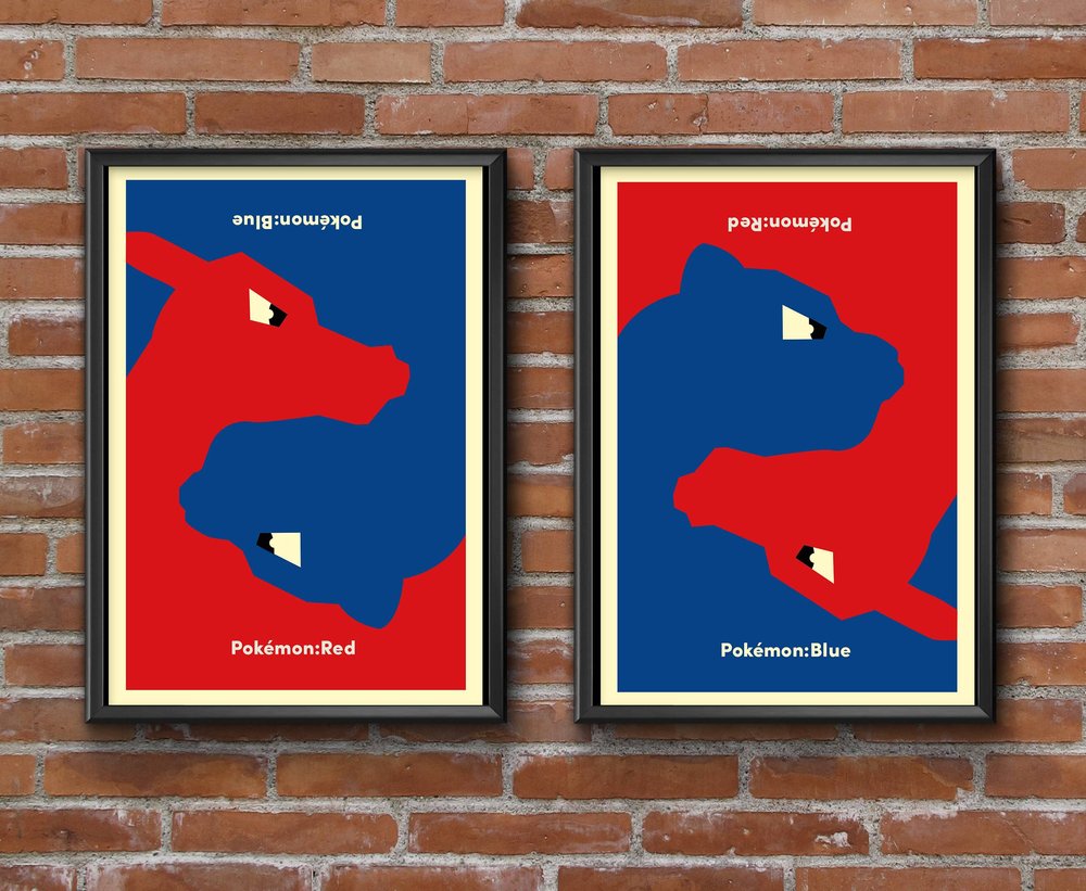 You Need This Flippable POKEMON Red/Blue Poster — GameTyrant