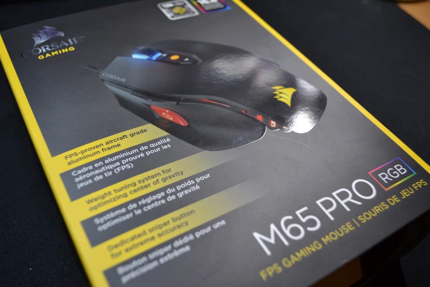 REVIEW - Corsair M65 Pro RGB FPS Gaming Mouse — GameTyrant