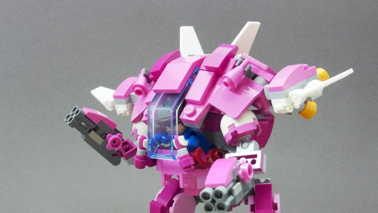 OVERWATCH'S D.va Comes To Life Via Legos! — GameTyrant