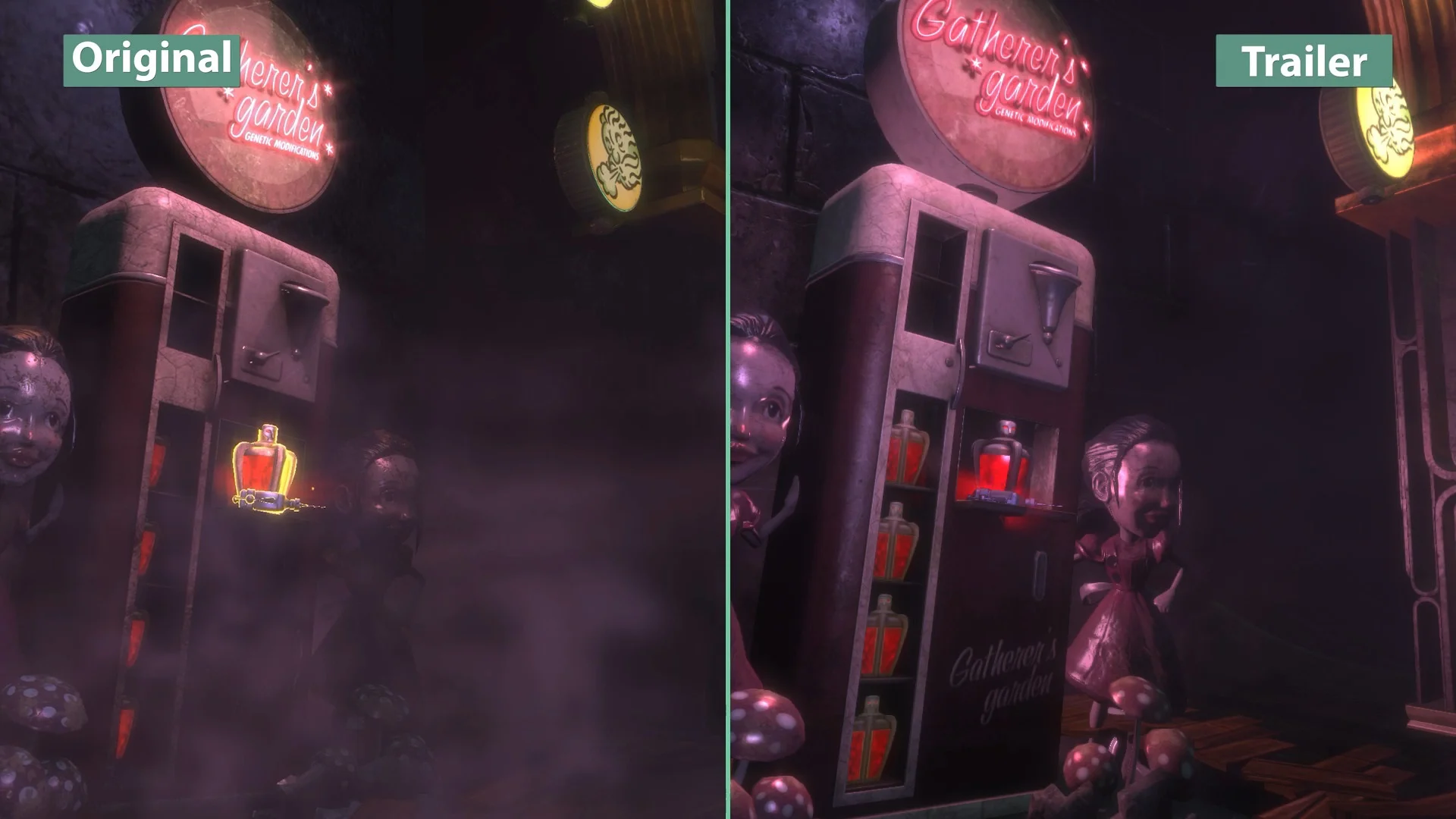 BIOSHOCK Remaster Graphic Comparison Makes Me Question If It Was Truly ...