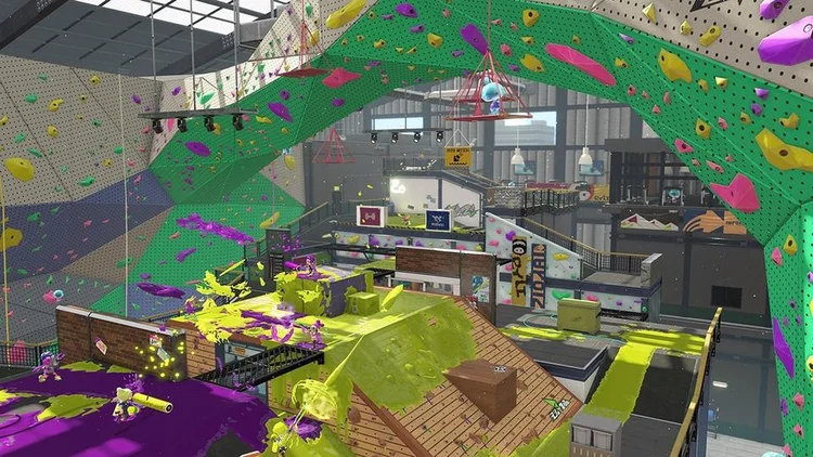 New SPLATOON 2 Stage Looks Like A Trippy YMCA — GameTyrant