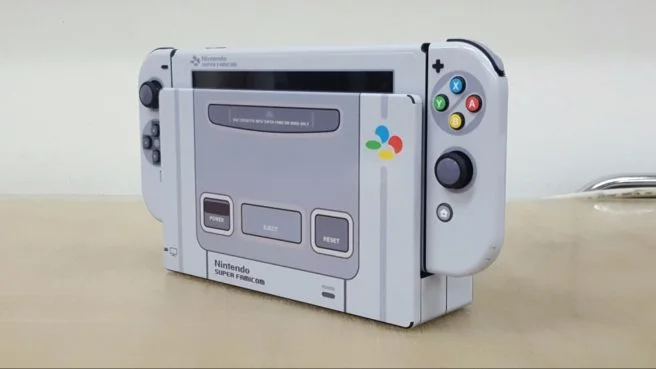 Check Out This Incredible Super Famicom Skin For The Nintendo Switch ...