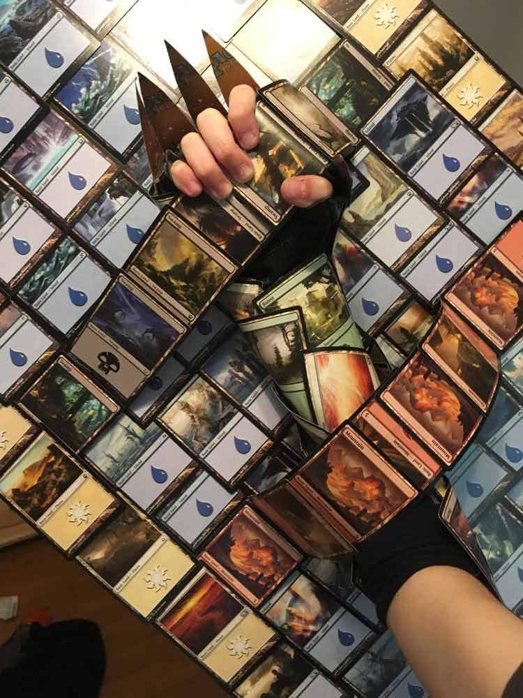 Check Out This Fantabulous Suit Made of MAGIC: THE GATHERING Cards ...