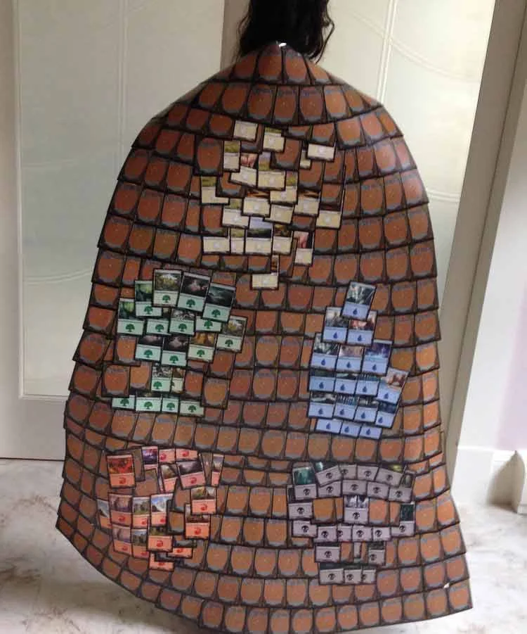 Check Out This Fantabulous Suit Made of MAGIC: THE GATHERING Cards ...