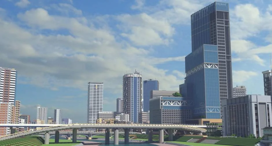 Check Out This Fictional Japanese City Made In MINECRAFT — GameTyrant
