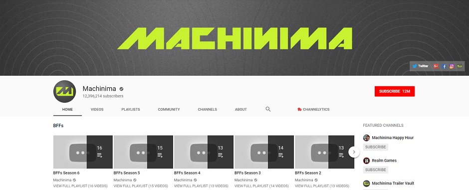 Machinima Has Privatized Its Entire YouTube Library — GameTyrant