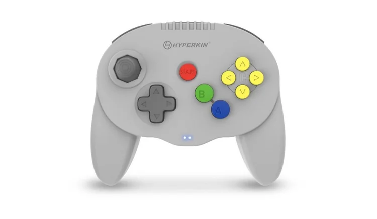 Hands On With The Admiral Wireless N64 Controller From Hyperkin ...