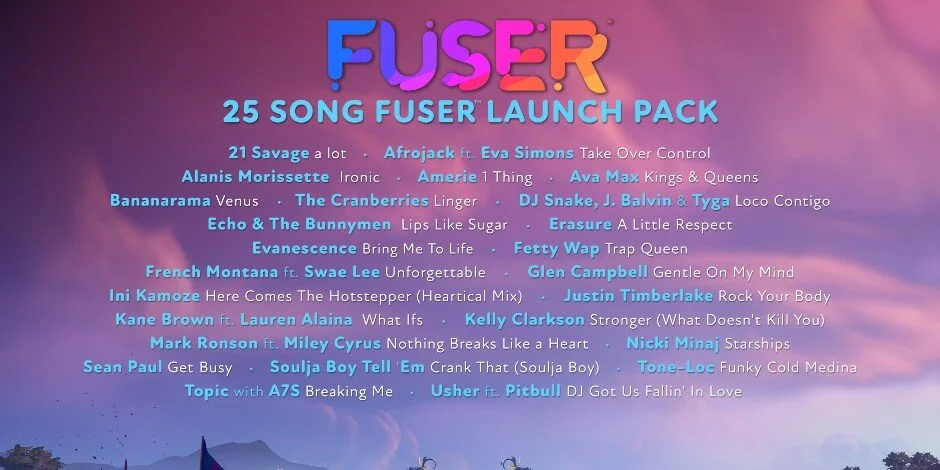 The Full Track List For FUSER VIP EDITION Has Been Released And The ...