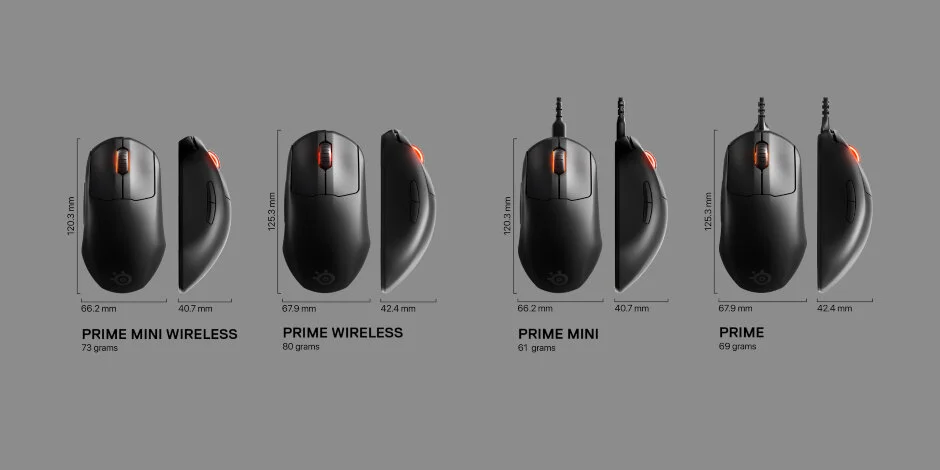 Smaller Hands Rejoice As SteelSeries' Prime Mini Gaming Mice Have Hit ...