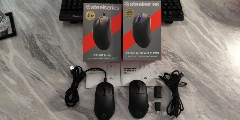 SteelSeries Prime Mini/Prime Mini Wireless Gaming Mouse Review: Small ...