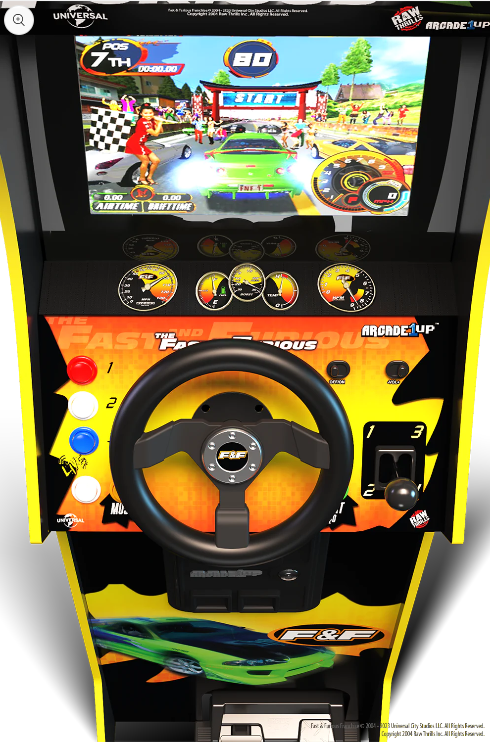 THE FAST AND THE FURIOUS DELUXE ARCADE GAME MACHINE Pre-Orders Are Live ...