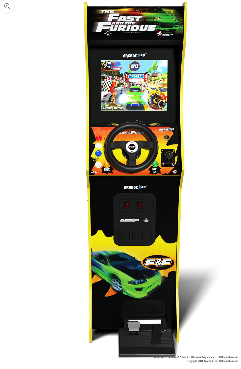 THE FAST AND THE FURIOUS DELUXE ARCADE GAME MACHINE Pre-Orders Are Live ...