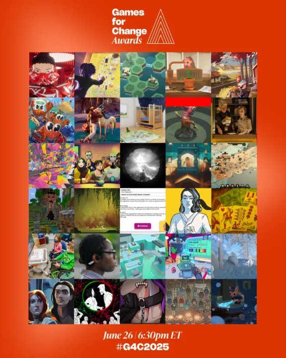 Games for Change Announces 2025 Award Finalists — GameTyrant