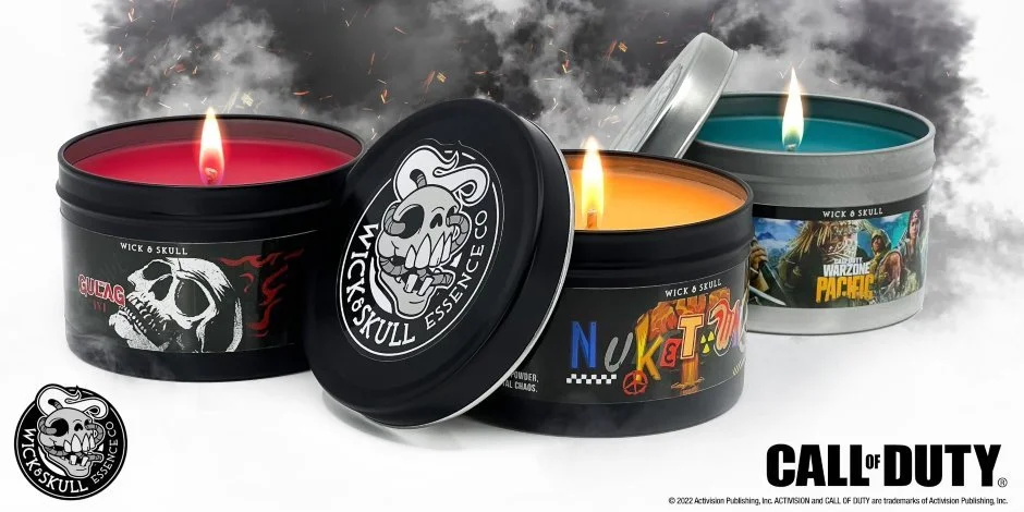 New Gamer Candle Team WICK & SKULL Want To Bring You To A New Level Of ...